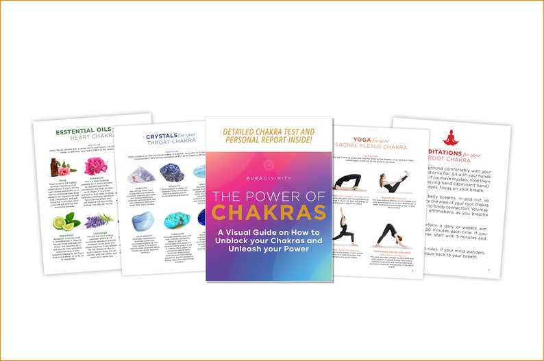 CHAKRA E-BOOK (visual Guide to Unblock Your Chakras) - Etsy