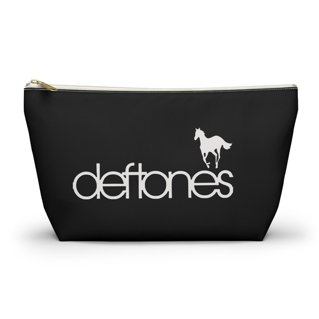 Deftones White Pony Accessory Pouch W T-bottom in Black Perfect Holiday ...
