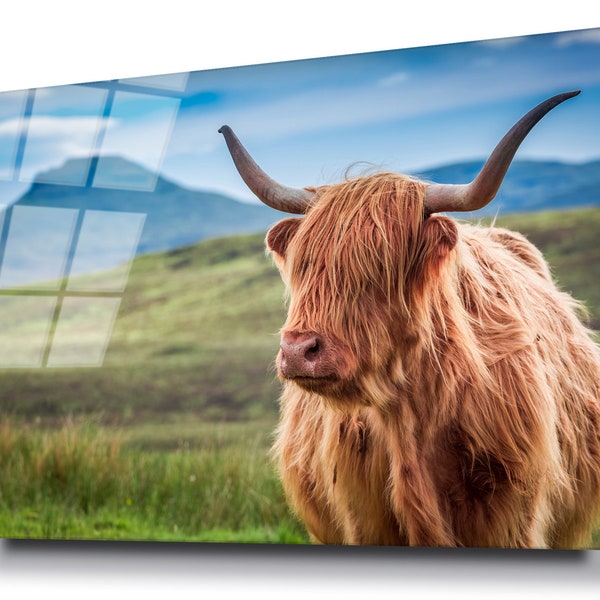 Furry Cow Art - Etsy