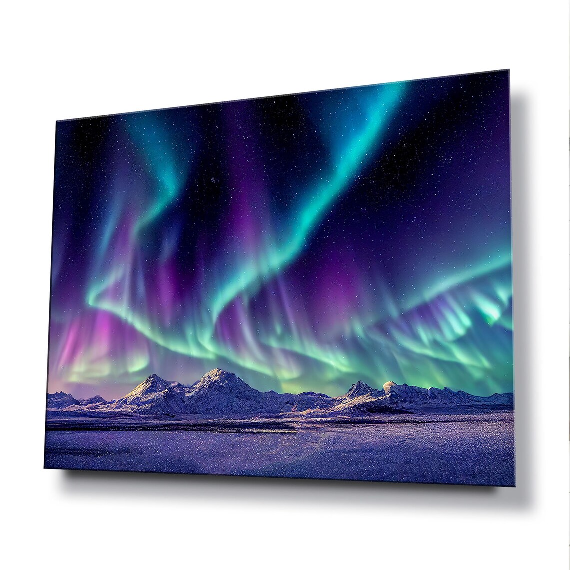 Northern Lights Kitchen Splashback – Toughened Glass Cooker Panel - Etsy UK