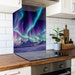 Northern Lights Kitchen Splashback – Toughened Glass Cooker Panel - Etsy UK