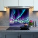 Northern Lights Kitchen Splashback – Toughened Glass Cooker Panel - Etsy UK
