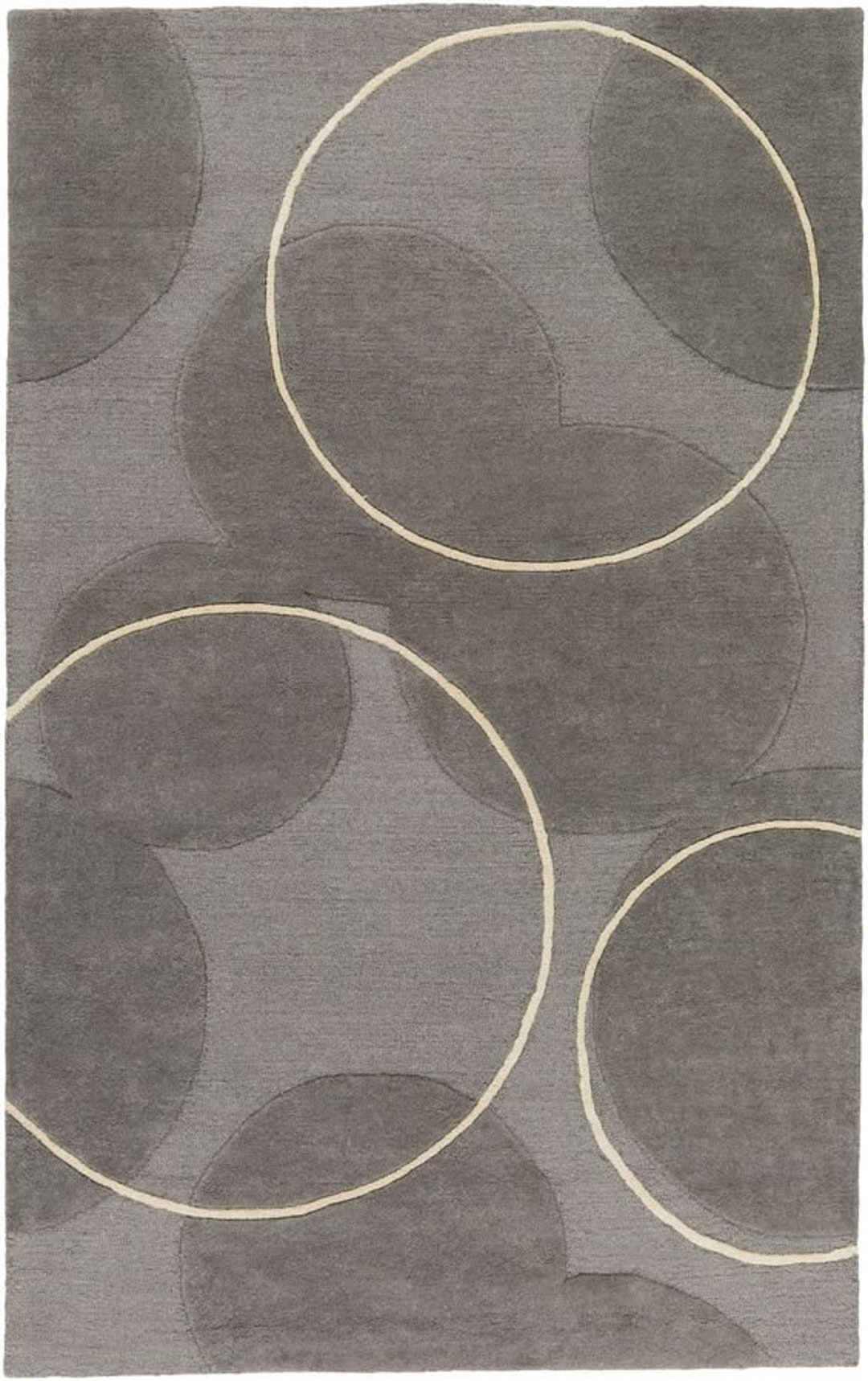 Hand-tufted Rug Abstract Design Rug Cut Loop Pile Rug 100% Wool Rug8x10 ...