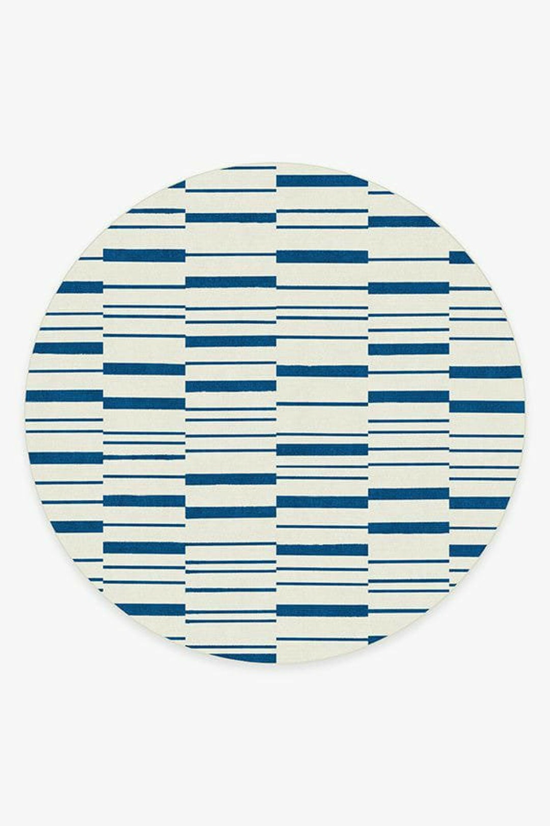 Round Rug Striped Circular Rug 100% Wool Rug Hand Tufted Rug Area Rug ...