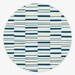Round Rug Striped Circular Rug 100% Wool Rug Hand Tufted Rug Area Rug ...