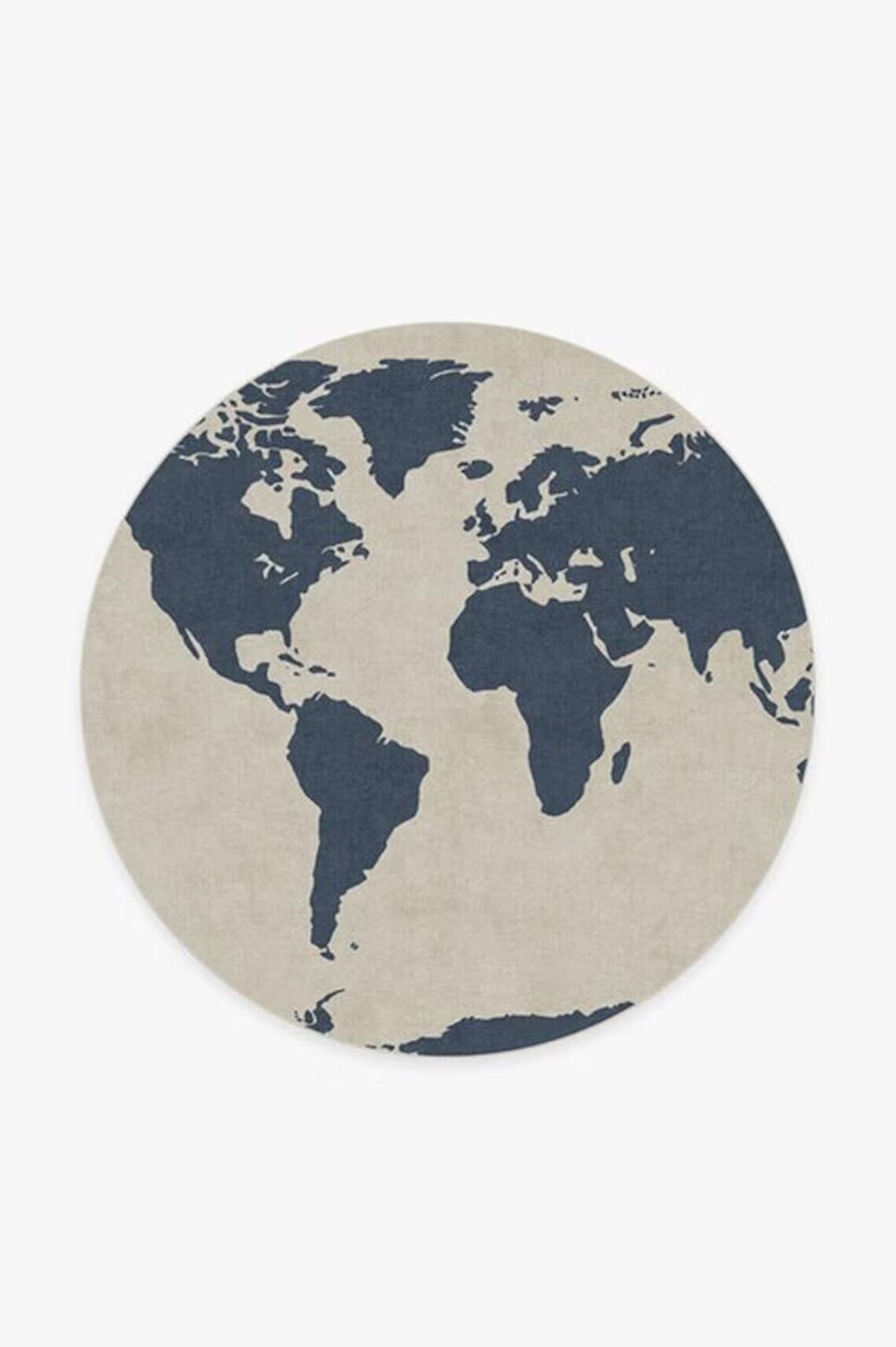 World Map Hand-tufted 100% Wool Area Rug for Home,living Room,guest ...