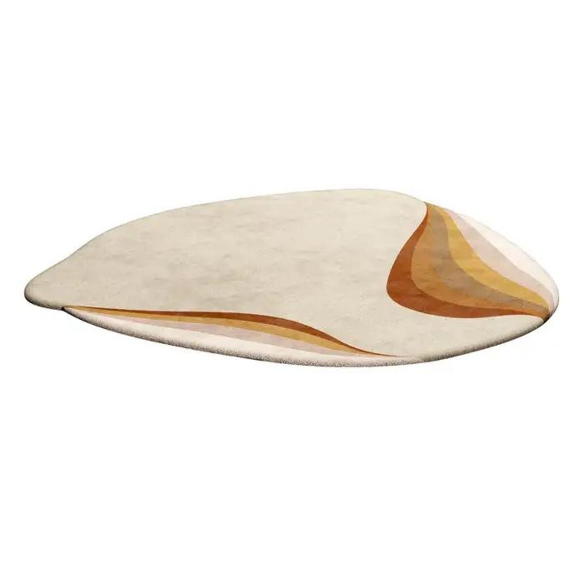 9x9 Round Rug Modern Eclectic Rug Hand Tufted Wool Rug Area Rug for ...