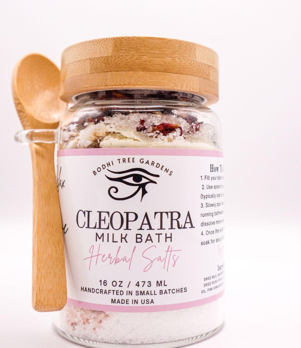 Cleopatra Milk Bath With Magnesium Oil + Lavender– Epsom Salt Bath Soak ...