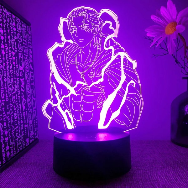 Attack on Titan Anime Lamp - Etsy