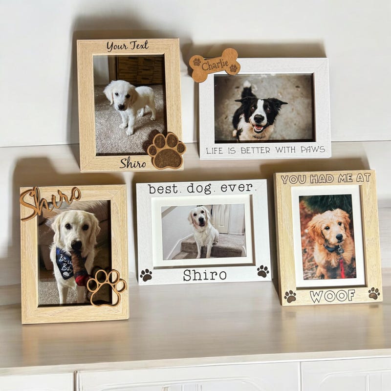Dog Picture Frames - Etsy