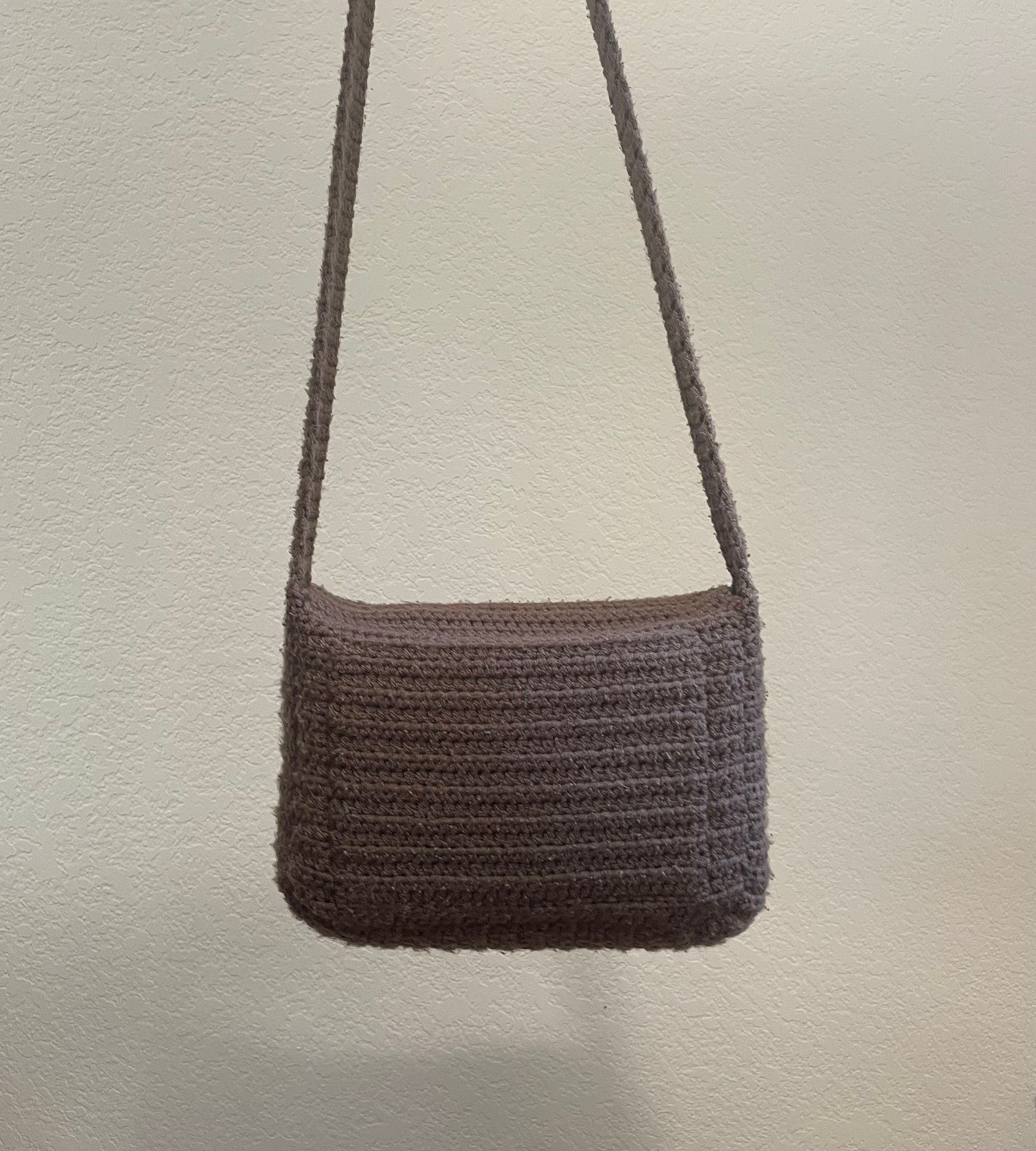Crochet Pattern | Flower Messenger Bag | Crochet Messenger Bag Pattern ...