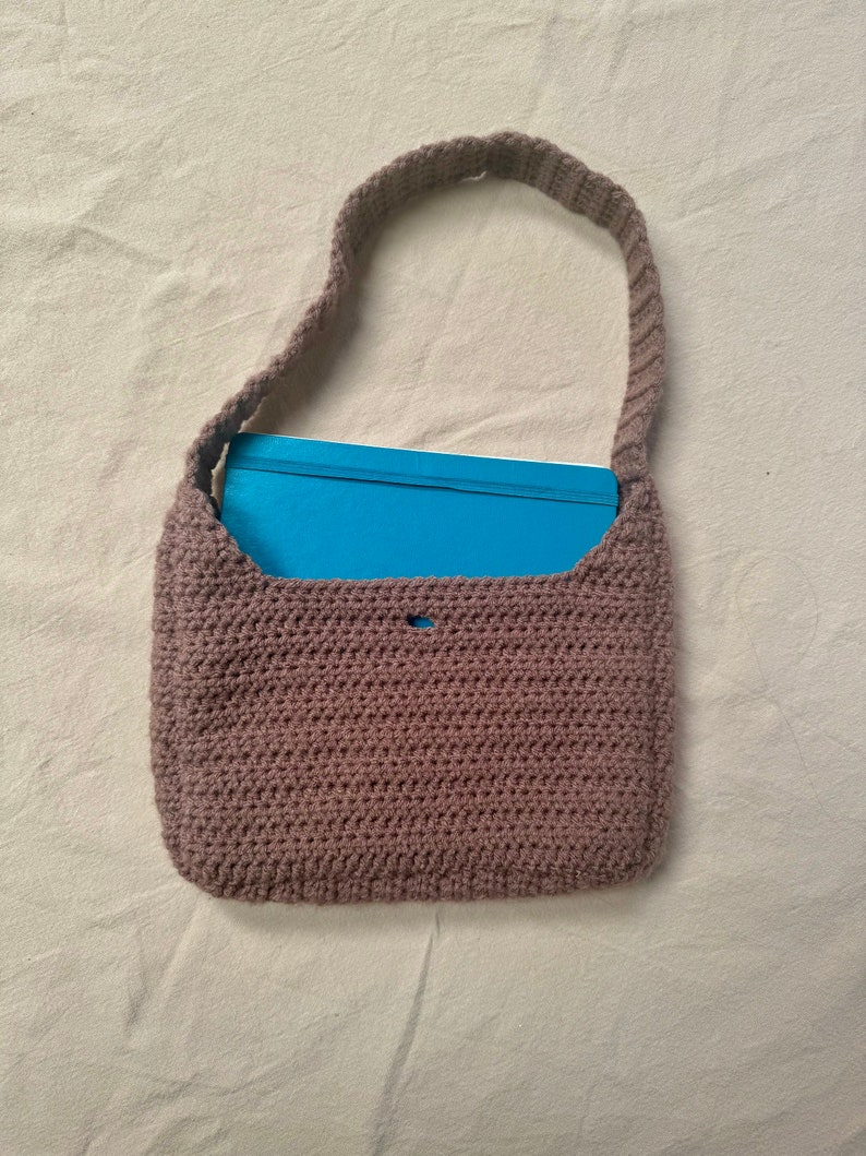 Crochet Pattern | Baguette Shoulder Bag | Crochet Baguette Bag Pattern ...