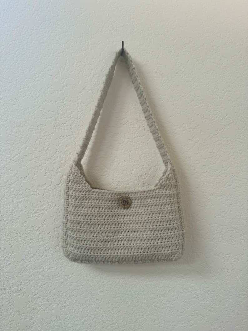 Crochet Pattern | Baguette Shoulder Bag | Crochet Baguette Bag Pattern ...