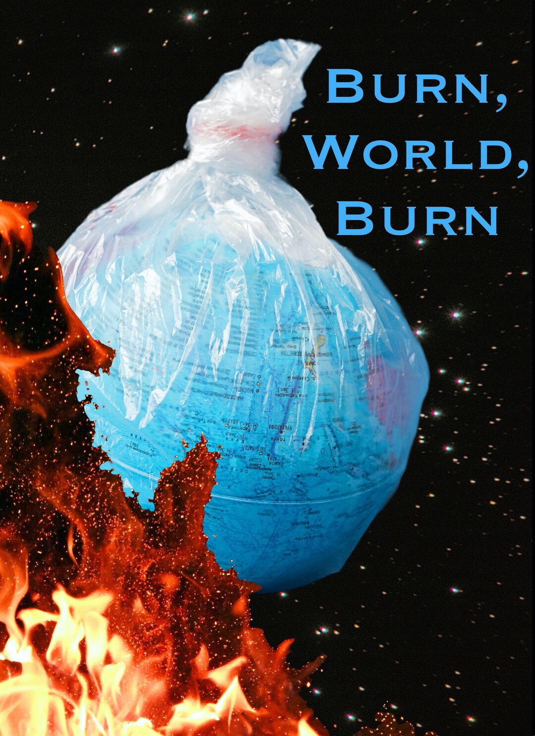 Poster Art | Burn, World, Burn - Etsy