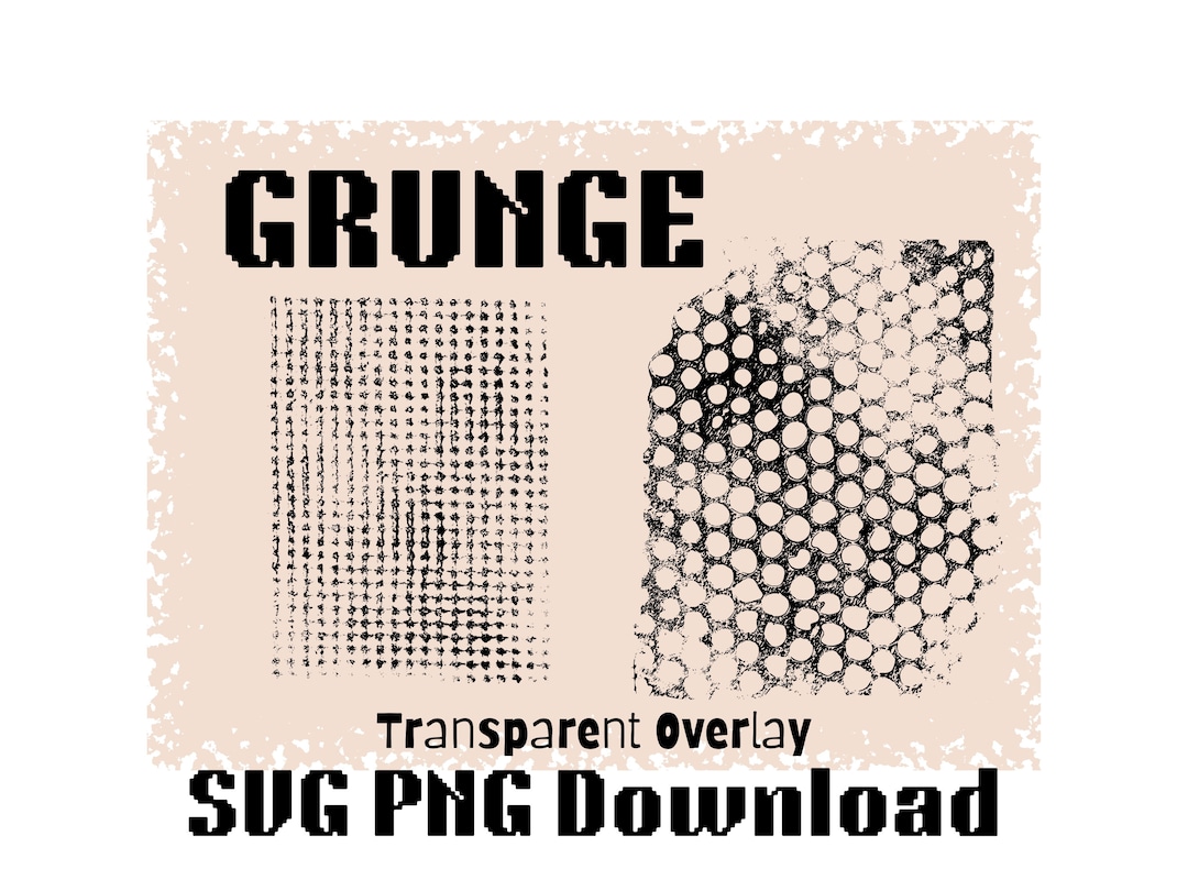 Grunge Pattern-texture Art ׀ SVG-PNG Format - Etsy
