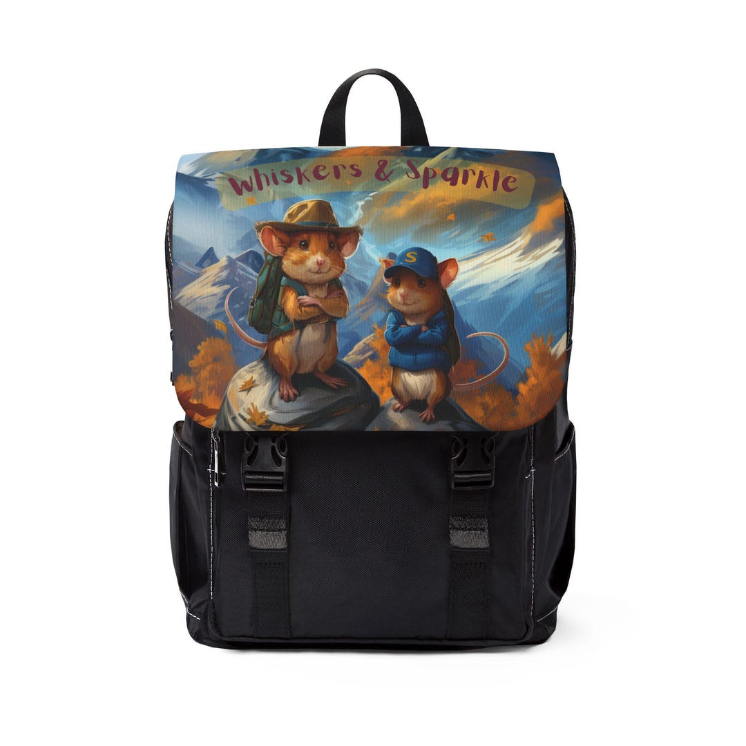 Hamster Backpack, Child Backpack, Kids Backpack, Whiskers & Sparkle ...
