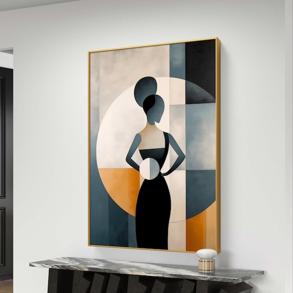 Abstract Female Figure - Etsy