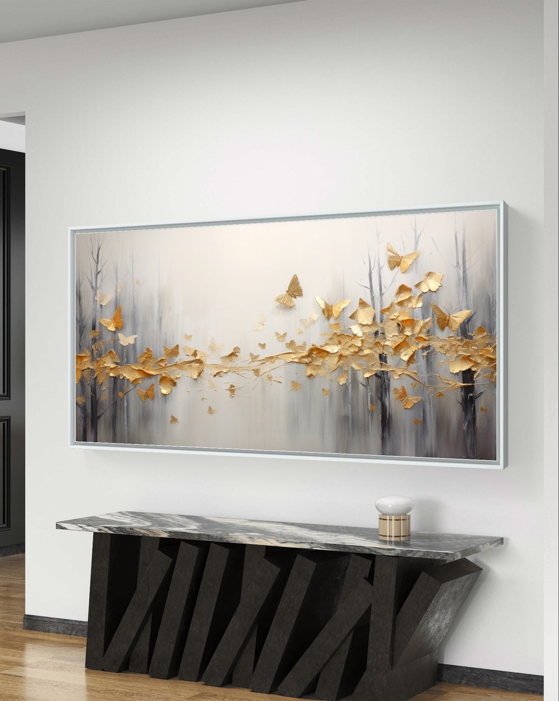 Tree Wall Art Digital Download, Painting Style, Abstract Trees, Nature ...