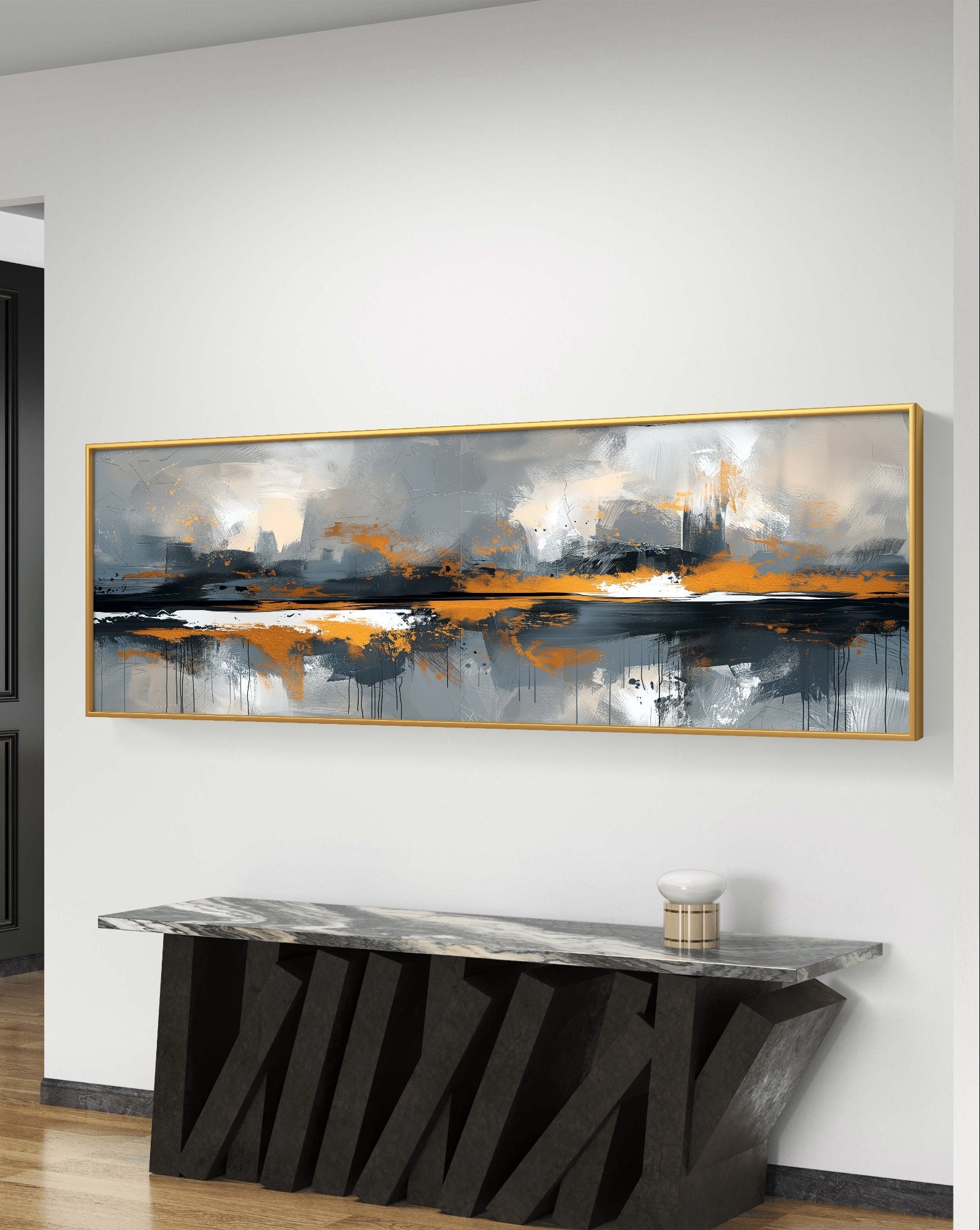 Large Abstract Painting: Modern Neutral Wall Art (printable) - Etsy