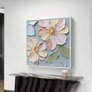 Pastel Flower Wall Art - Digital Download for Modern Decor - Etsy