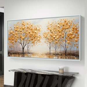Tree Wall Art - Digital Download, Painting Style, Abstract Trees ...