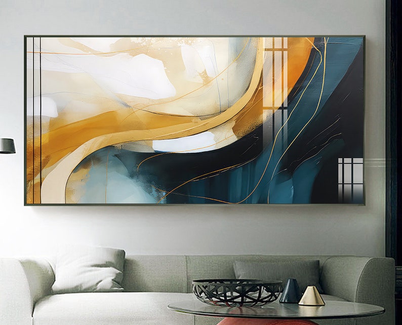 Large Abstract Painting Large Modern Wall Art Abstract - Etsy