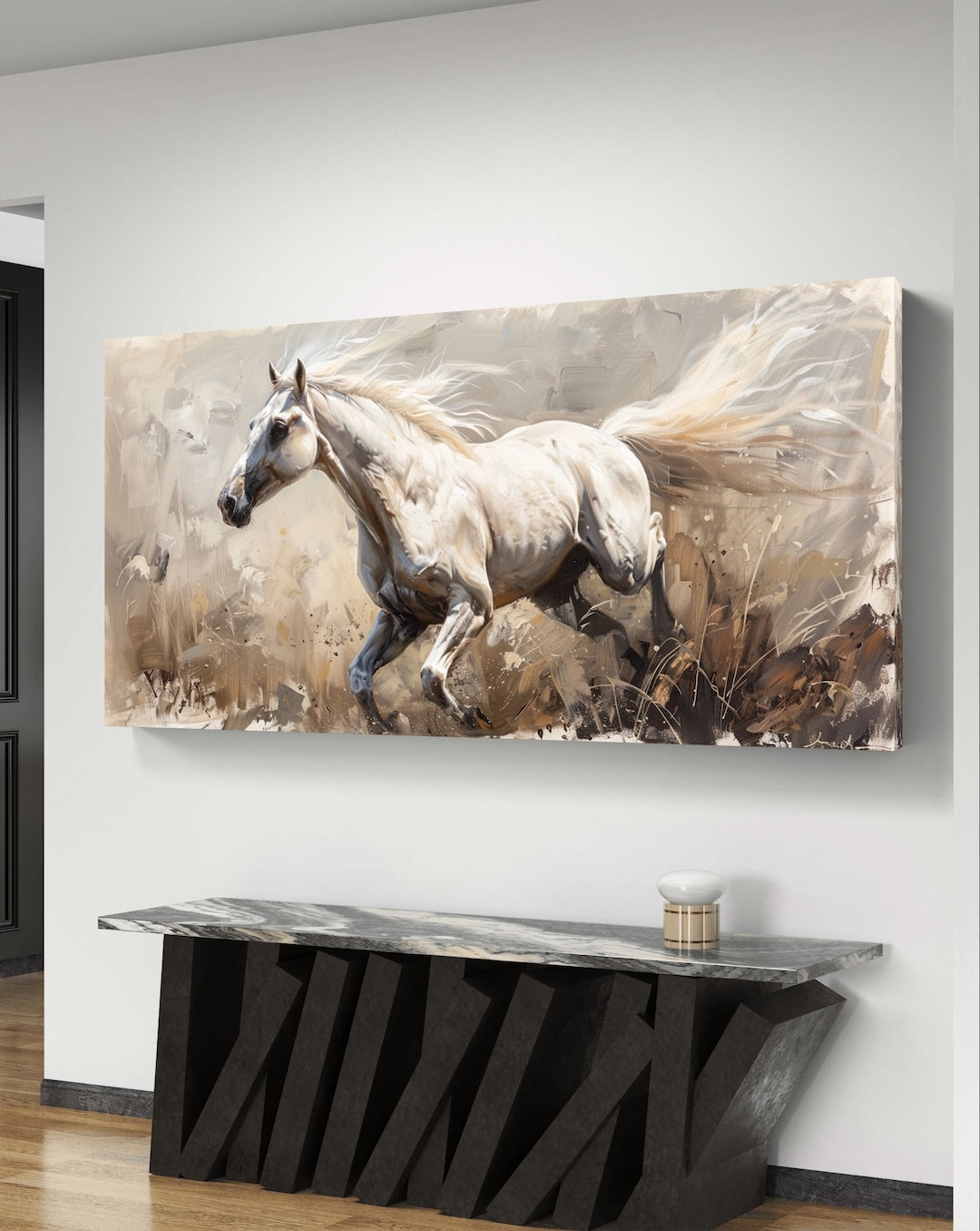 Majestic Gallop - Fine Art Digital Print | Animal Painting | Digital ...