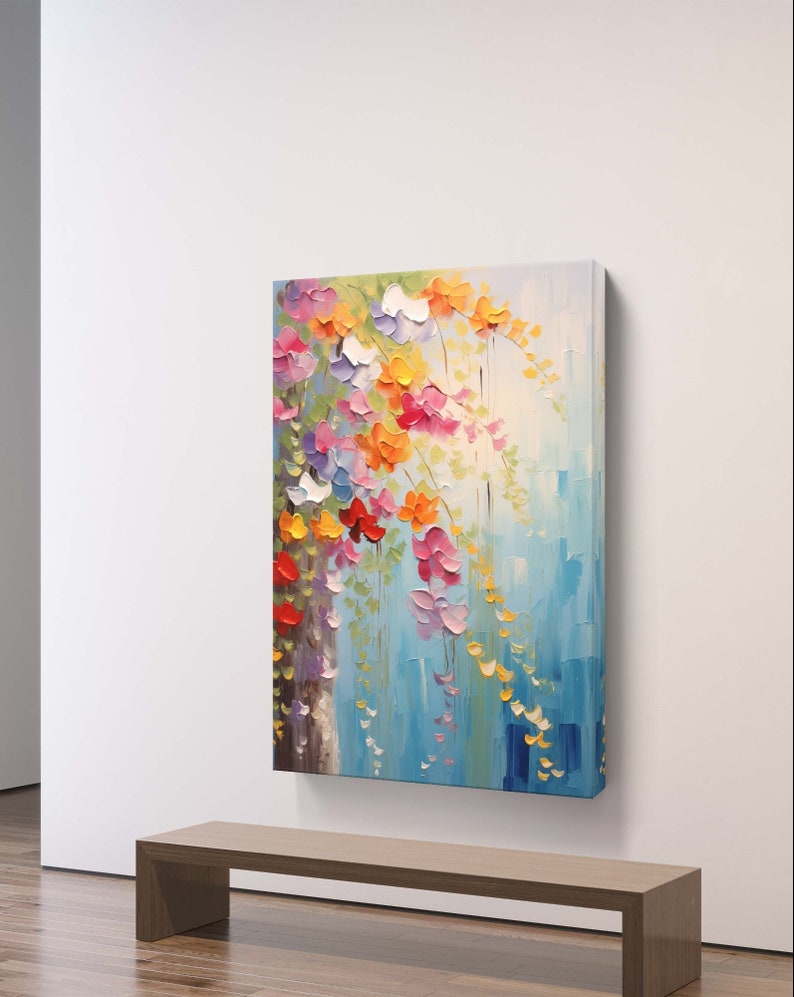 Colorful Wall Art Abstract, Printable Wall Art, Abstract Painting ...