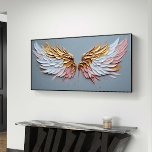 Abstract Angel Wings Wall Art - Digital Download for Home Decor - Etsy