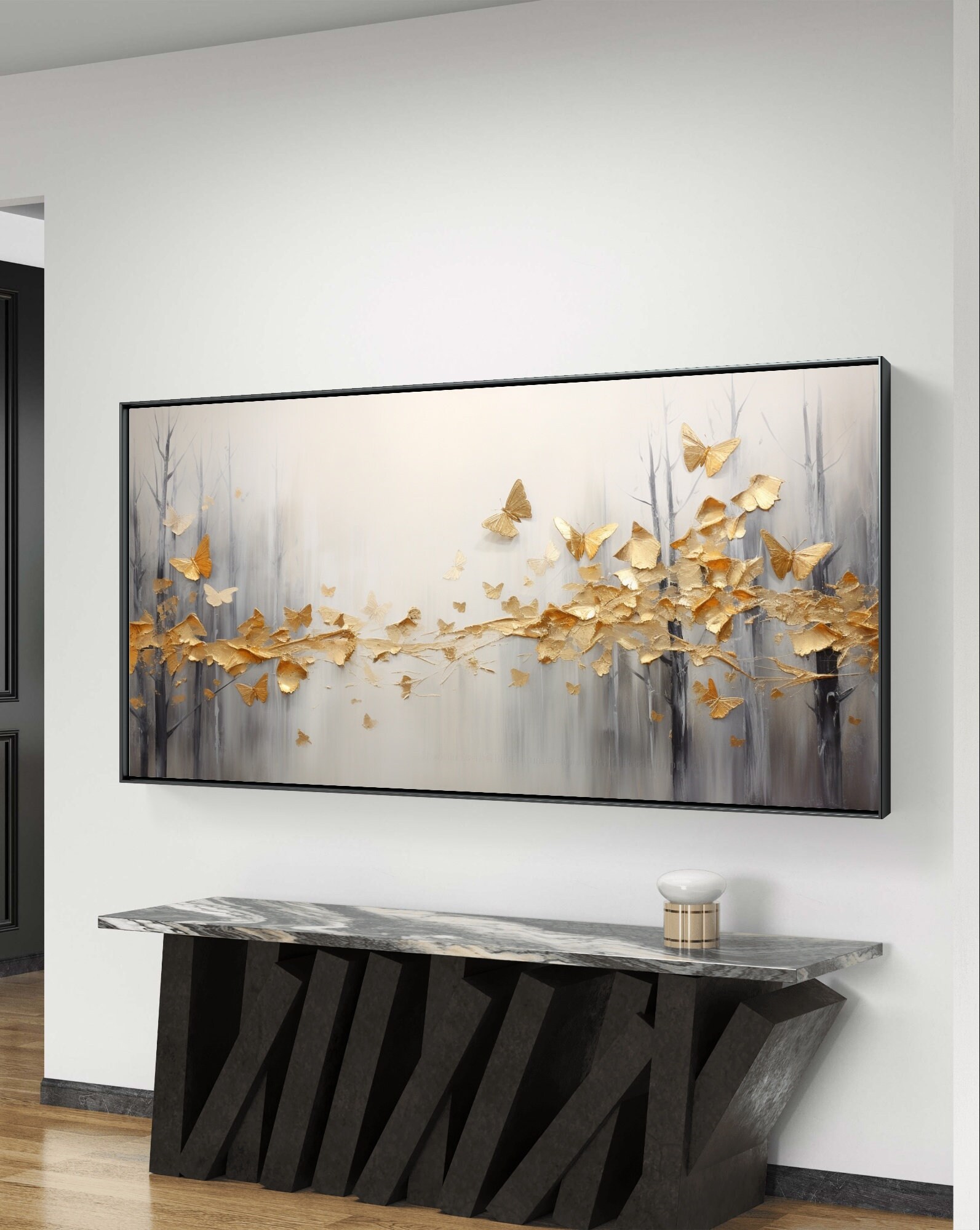 Tree Wall Art Digital Download, Painting Style, Abstract Trees, Nature ...