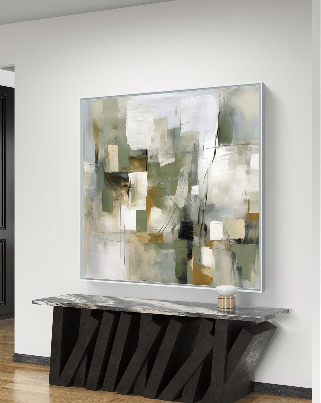 Abstract Printable Art, Modern Abstract Wall Art, Brushstroke Painting ...