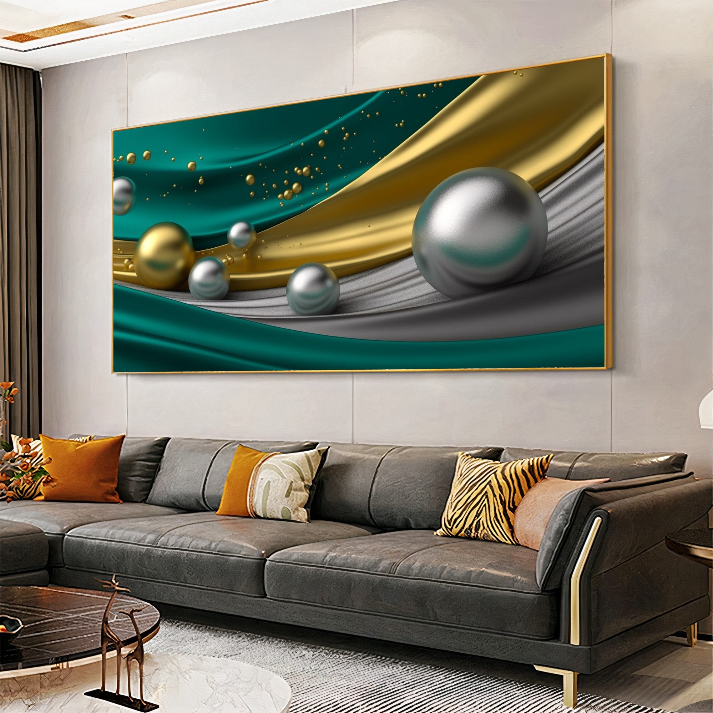 Abstract Painting 3D Texture Art. Large Abstract Printable - Etsy