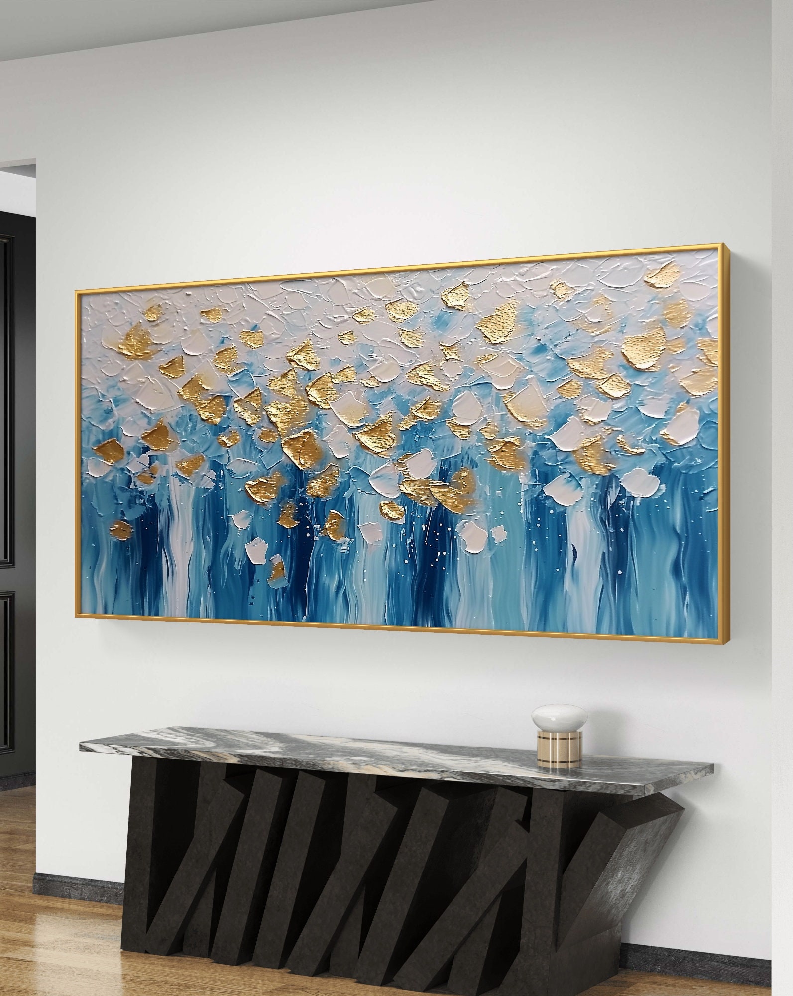 Large Abstract Printable Art, Large Wall Art, Abstract Painting Instant ...