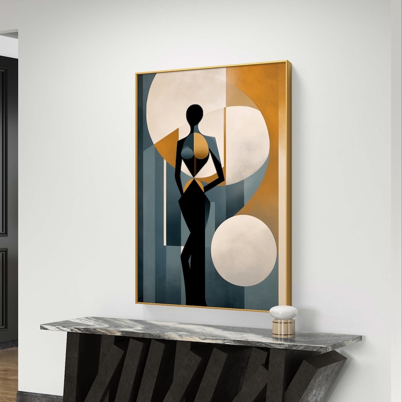 Abstract Female Figure - Etsy