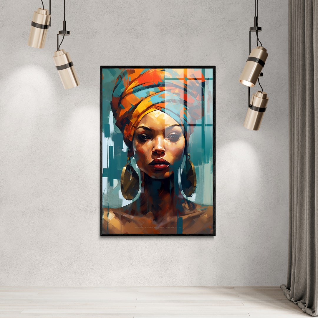 African Home Decor Digital Download Print, Africa Woman Wall Art ...
