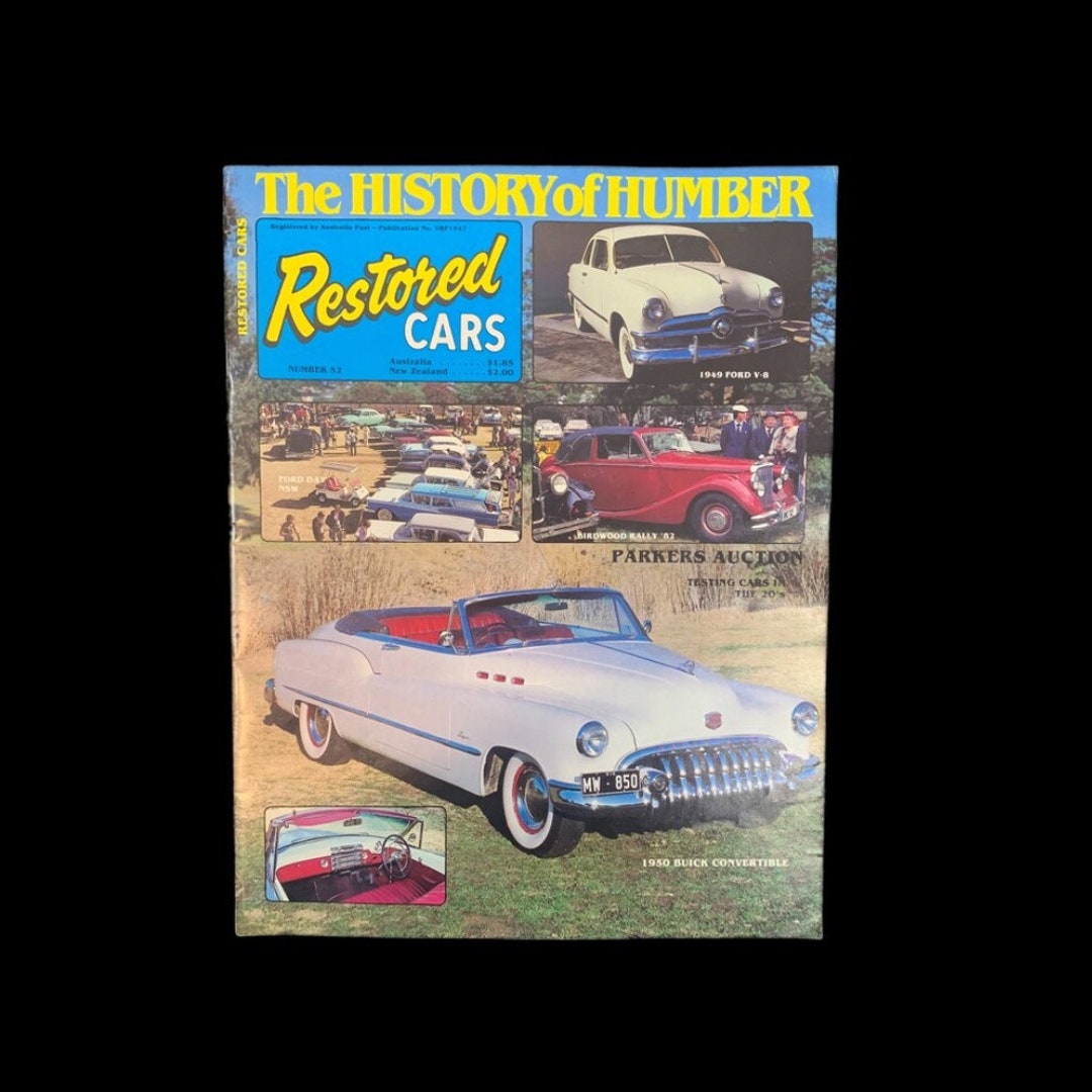 Vintage Restored Cars Magazine: 1950 Buick, 1926 Chrysler, 1948 Triumph ...