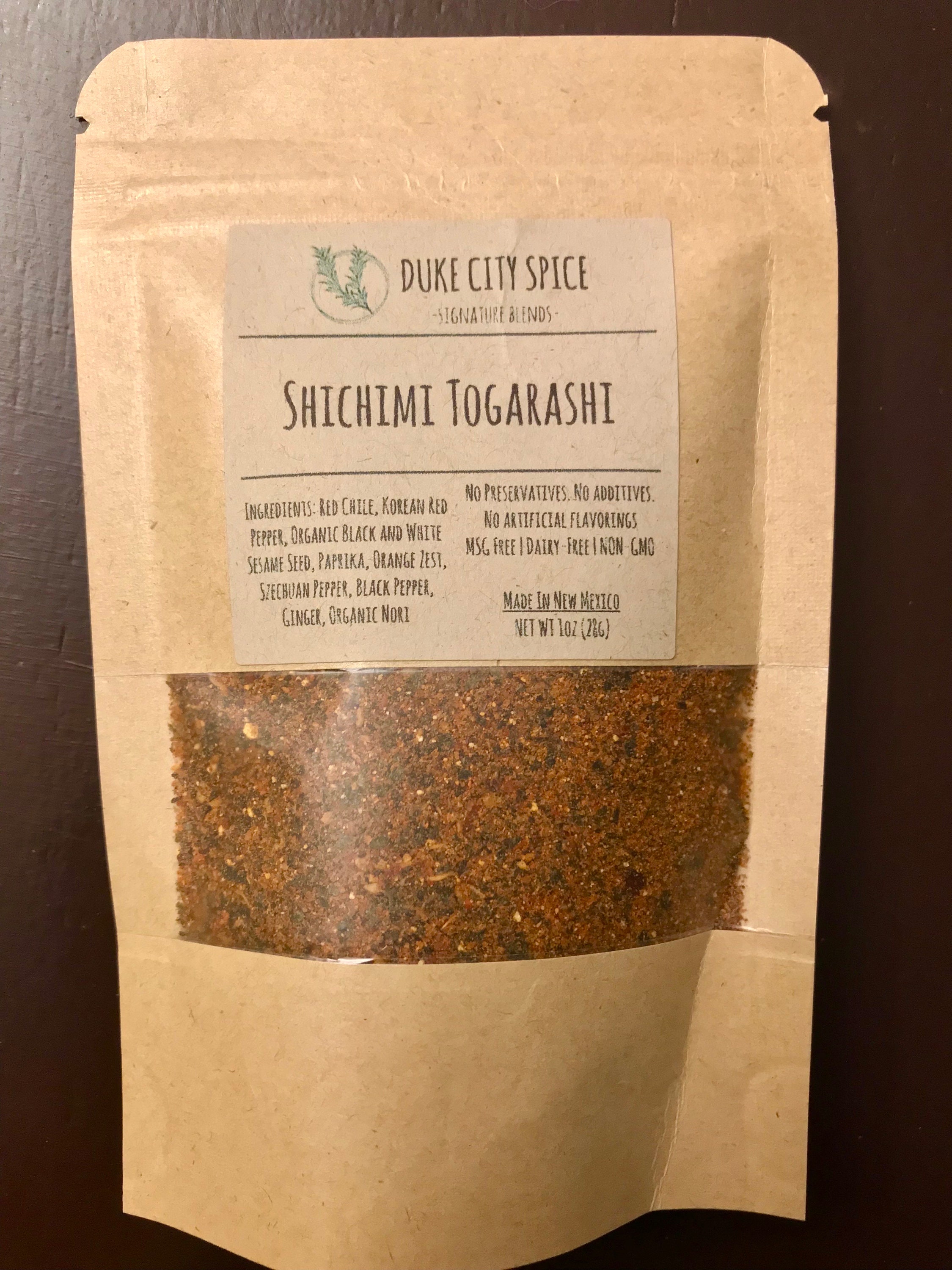 Shichimi Togarashi, Spicy and Zesty, Japanese Seasoning, Handcrafted ...