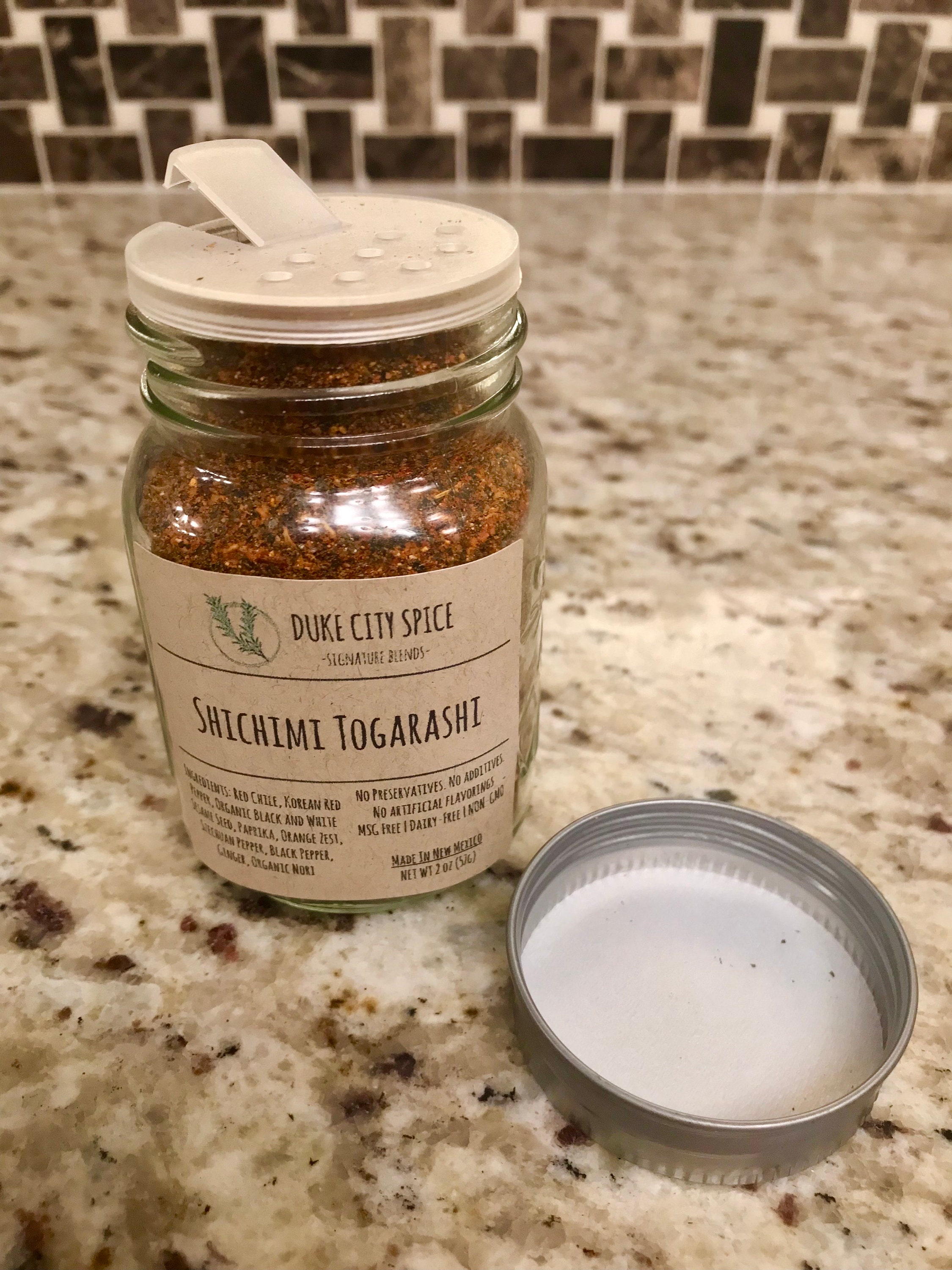 Shichimi Togarashi, Spicy and Zesty, Japanese Seasoning, Handcrafted ...