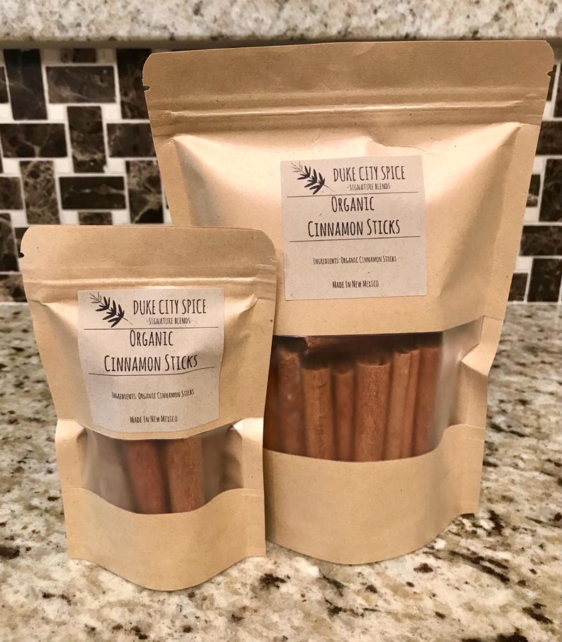 Organic Cinnamon Sticks, Cinnamon Bulk - Etsy