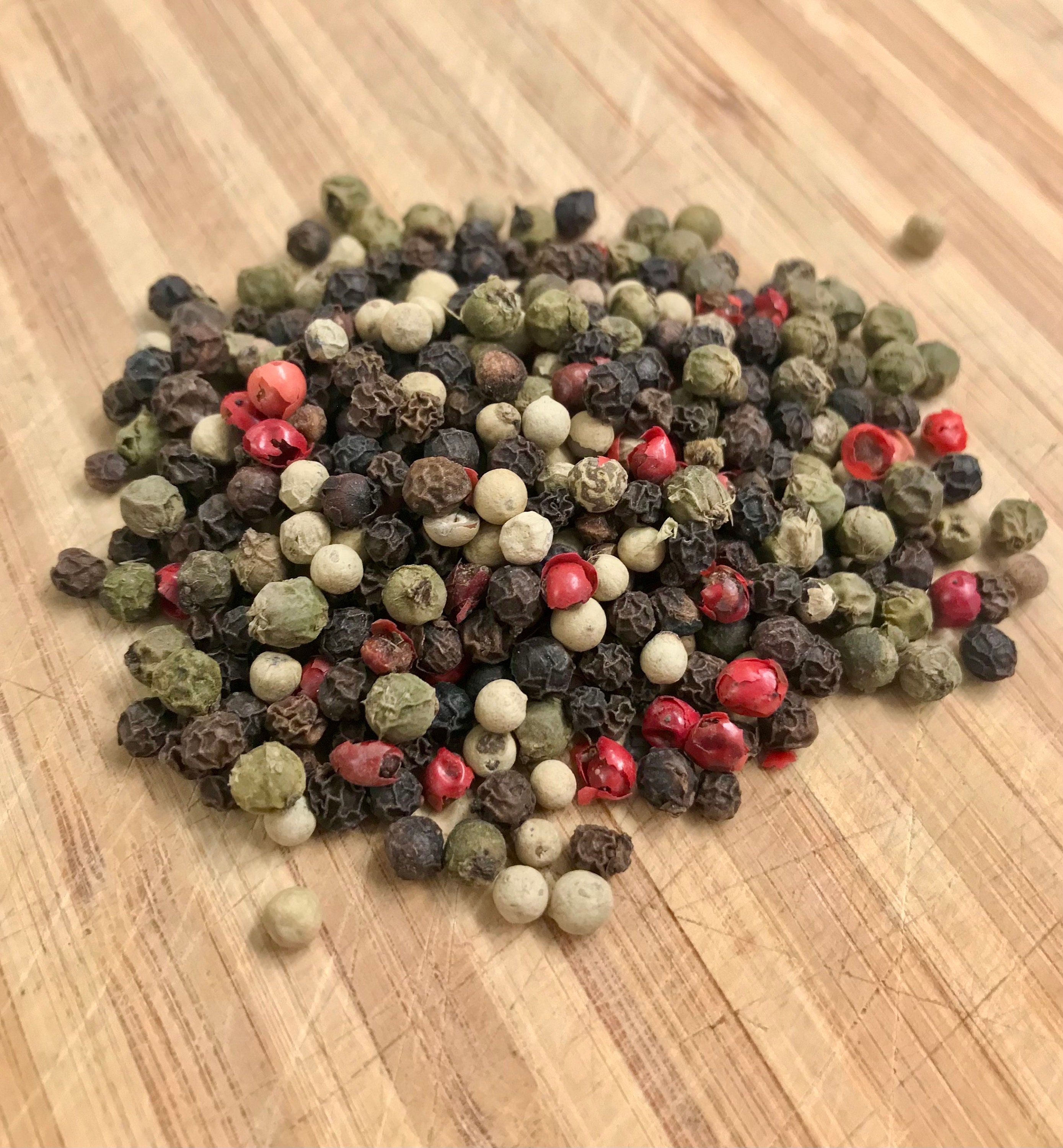 Organic Rainbow Peppercorns, Four Pepper Blend, Whole Pepper - Etsy