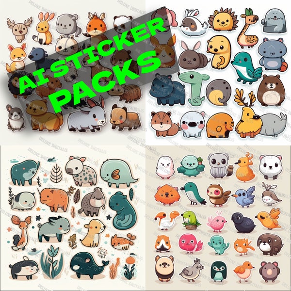 Ai Art Stickers - Etsy