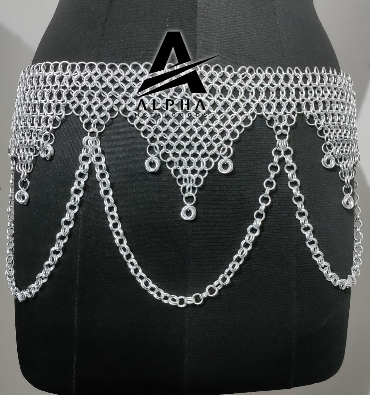 Chainmail Belt Mini Skirt Swim Skirt Ornamental Belt Chainmail Belly ...