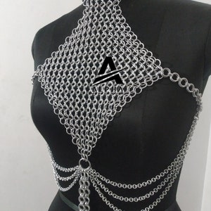 Top Girls Women Aluminum Wire Jump Ring Chain Mail Fancy and Stylish ...