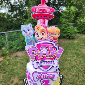 Cake Topper Pow Dogs Personalized - Etsy