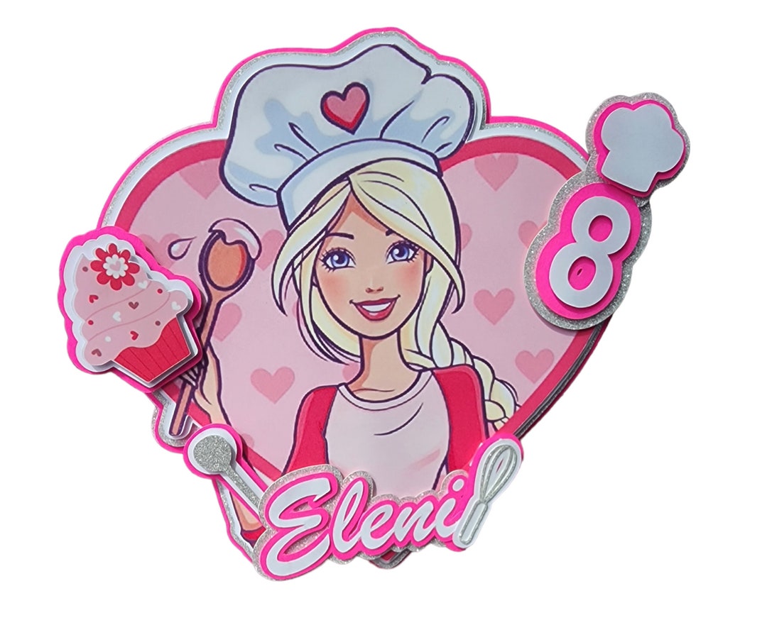 Cake Topper Bakery Inspired - Etsy