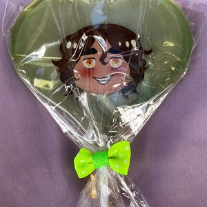 Boyfriend to Death / BTD 2 Acrylic Lollipop Charms Strade, Ren Hana, Lawrence Oleander - Etsy
