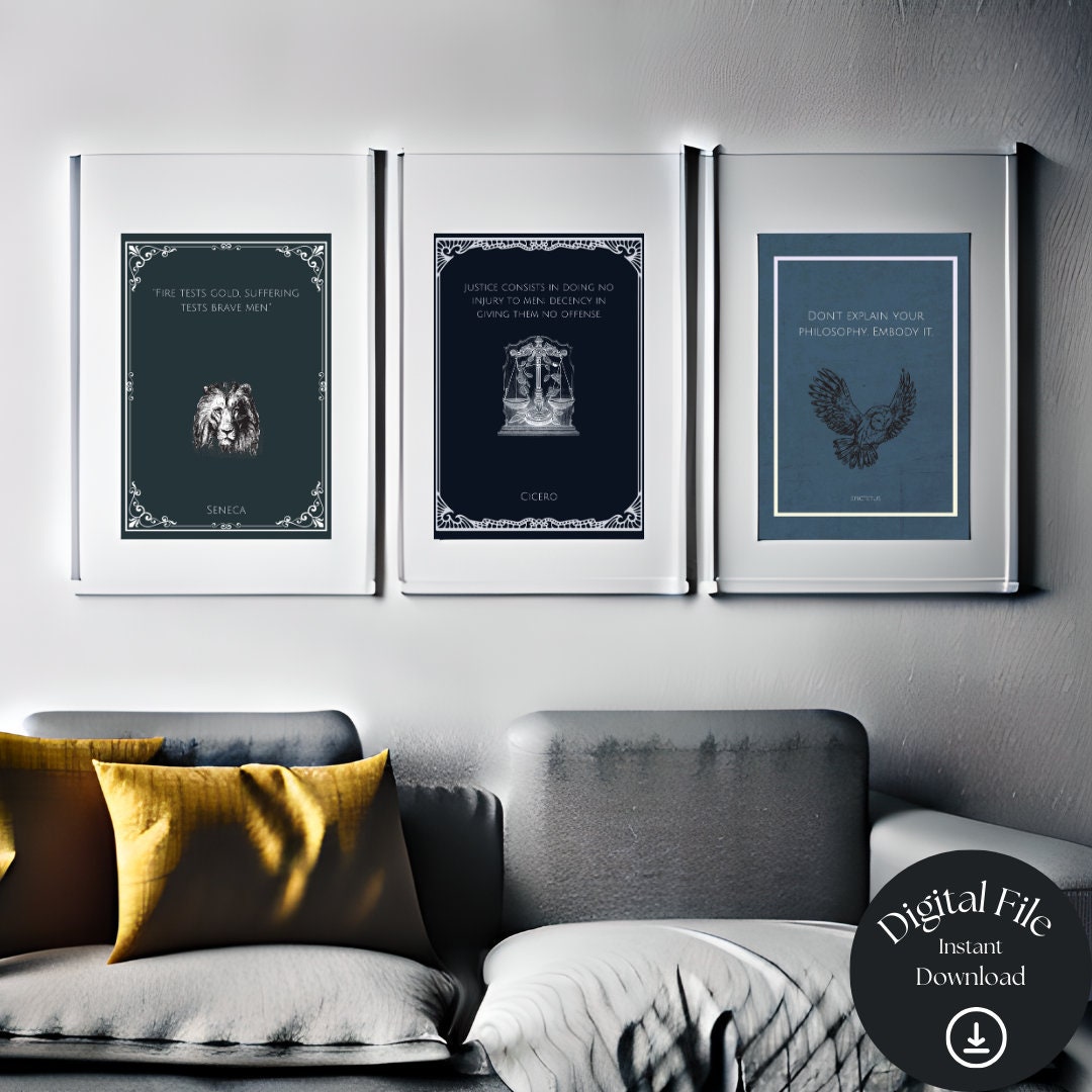 Stoicism Collection, 150+ Marcus Aurelius Quotes, Stoic Philosophy Art ...