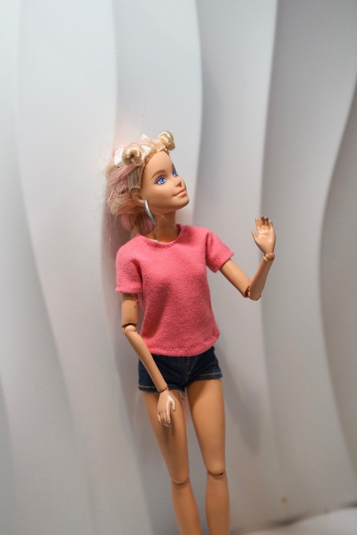 Doll T-shirt Sewing Pattern: Barbie & Ken Sizes (PDF Tutorial) - Etsy