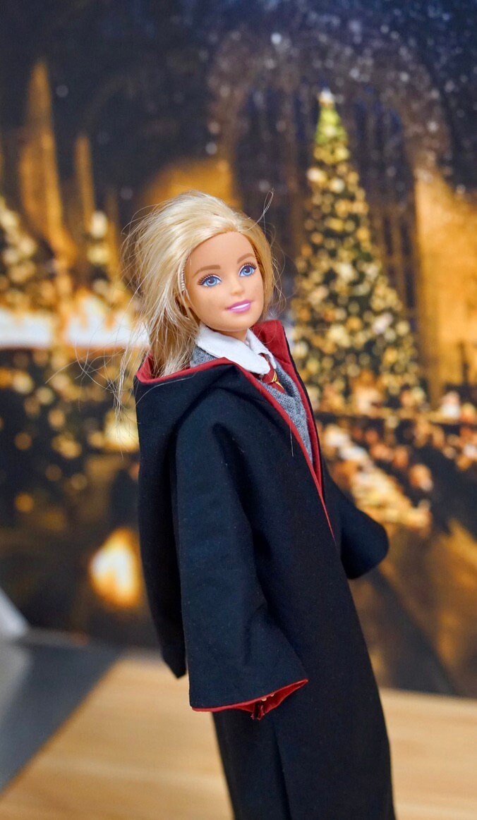 Wizard Robes/cloak Sewing Pattern for All 1/6 Fashion Doll and BJD Doll ...