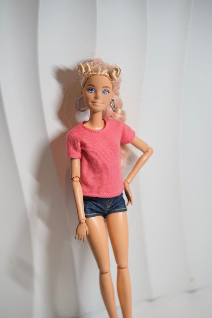 Basic/simple T-shirt PDF Sewing Pattern for Both Barbie and Ken Size ...